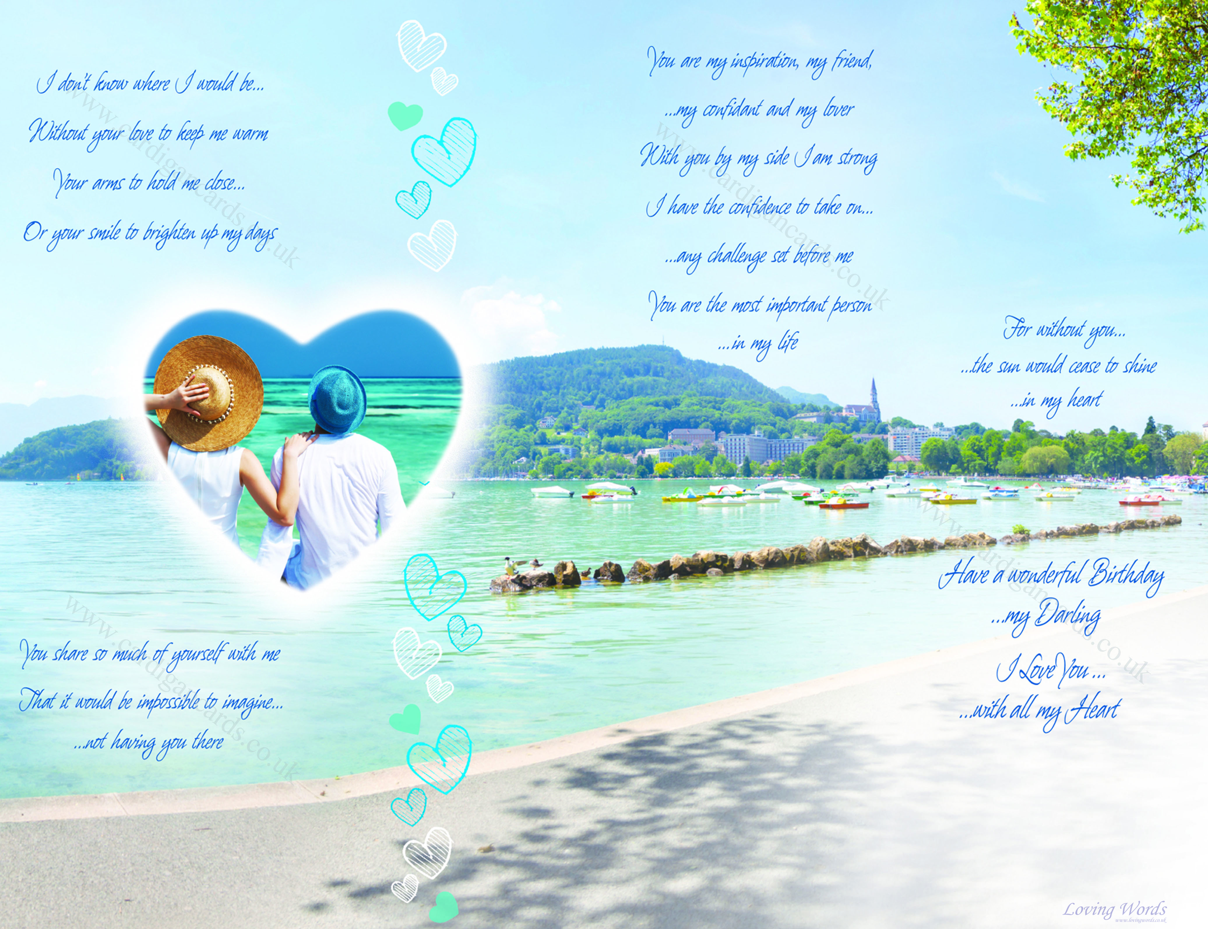 Husband Birthday Greeting Cards By Loving Words